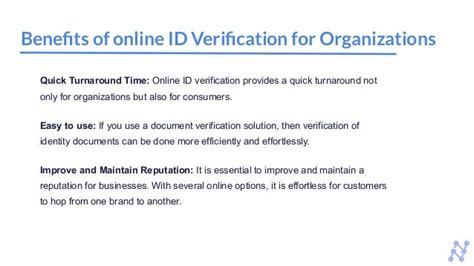 online identity document verification pdf