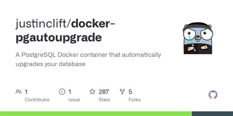 This Is A Postgresql Docker Container That Automatically Upgrades Your