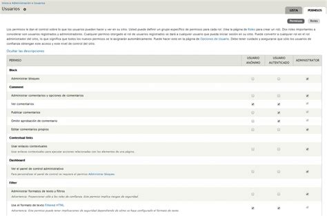 Cómo Gestionar Usuarios Roles Y Permisos Con Drupal 7 Tutorial Drupal