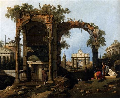 File Giovanni Antonio Canal Il Canaletto Capriccio With Classical