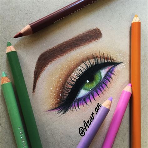 Eye Makeup Drawing