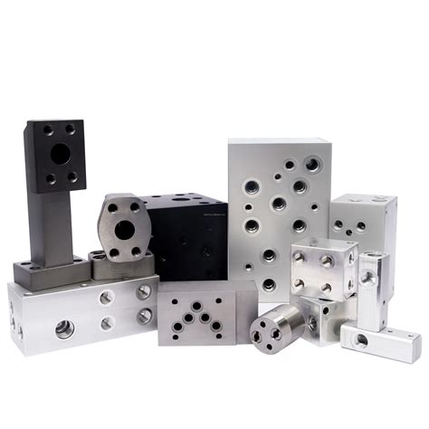 Hydraulic Block Valve Standard Solenoid Block Aluminium Hydraulic