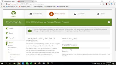 Web Server Clearos 7 Youtube