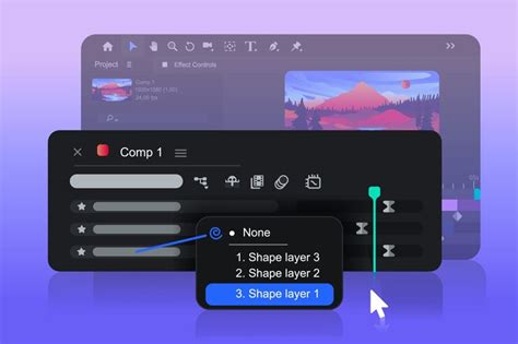 Premium Vector New Dropdown Menu In Motion Design Software New