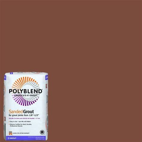 Custom Building Products Polyblend 50 Nutmeg 25 Lb Sanded Grout