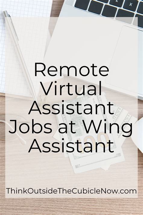 Remote Virtual Assistant Jobs At Wing Assistant Think Outside The Cubicle Now