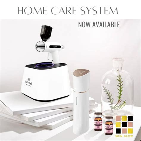 The Ruby Cell Home Care System Skin Glow Facial Center
