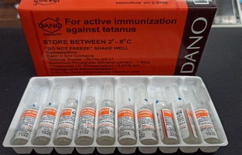 Tetanus Toxoid Vaccine 0 5 Ml At ₹ 8 Piece Tetanus Vaccine In Parbhani Id 2855496534648