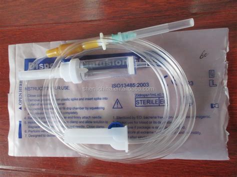 Pediatric Infusion Set Macrodrip With Needle 60 Drip Ml Buy Pediatric Infusion Set Infusion