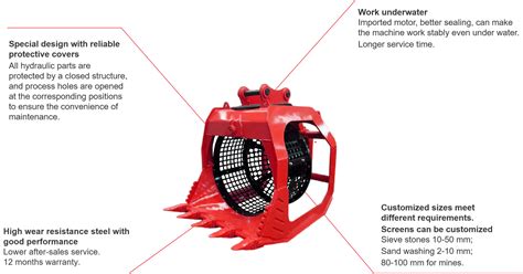 Ray Attachments Launches Durable Customizable Rotary Screening Bucket