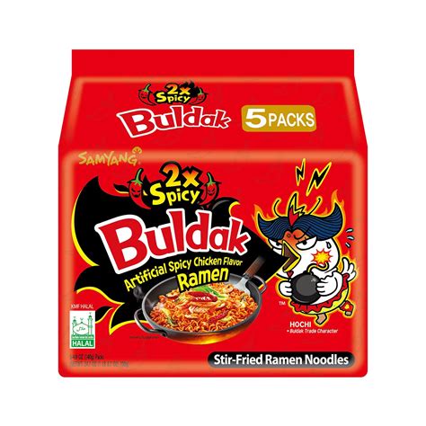 Samyang Buldak Buldak 2x Spicy Chicken Ramen Instant Soup Packs Shop