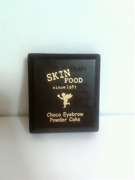 스킨푸드 초코 아이브로우 파우더케익 [2호 그레이 브라운] 파워리뷰 By 쀼쀼티 언니의파우치