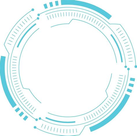 Futuristic Tech Circle 27879184 Vector Art At Vecteezy