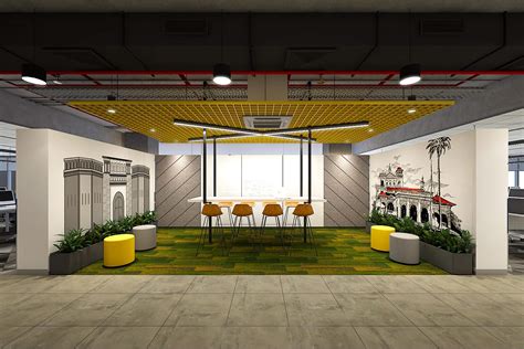 Dwp Interics Interior Project Compucom At Pune