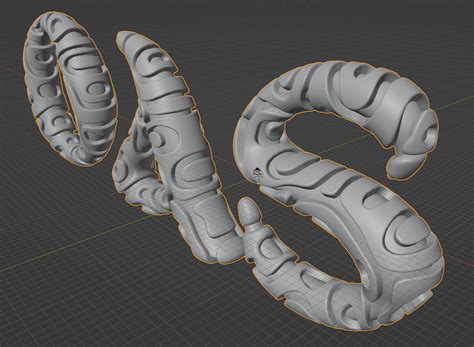 Obj With Separate Layers Rblender