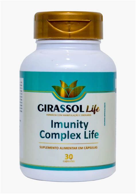 Imunity Complex Life Girassol Life 30 Cápsulas Girassol Life