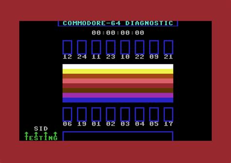 C64 8 In 1 Diagnostic Test Cartridge CBMretro