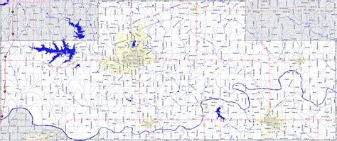 Ellis County Oklahoma Plat Map