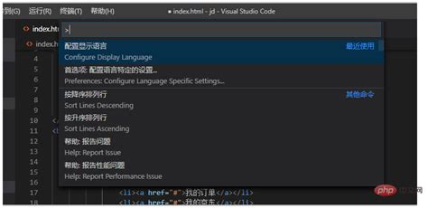 Vscode设置中文的方法 Vscode Php中文网