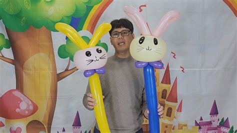 99토끼캐릭터만들기 Balloonmagic Learnballoons 매직풍선배우기 쉬운매직풍선만들기 요술풍선만들기