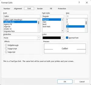 An Overview Of Format Cells Dialog Box In Excel Excelgraduate