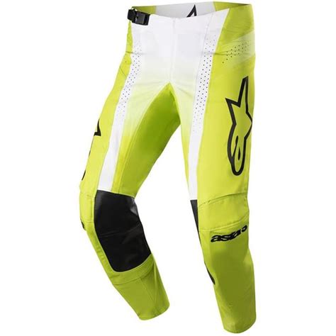 Pantalon Cross Techstar Push Alpinestars Jauneblancnoir Maxxessfr
