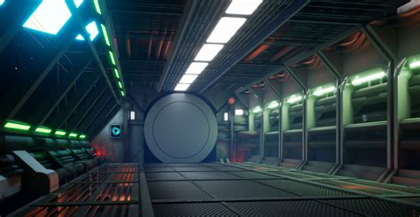 [finished] sector 1 a sci fi passage in ue4 — polycount