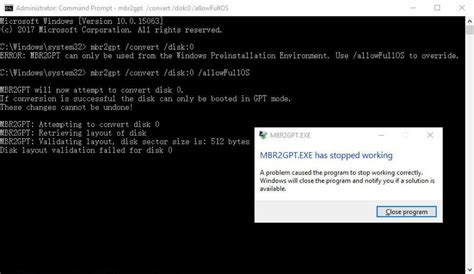what is mbr2gpt tool in windows 10 and how to use it