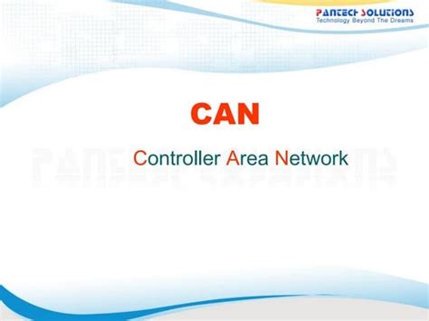 controller area network can pptx