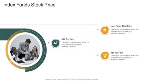 index funds stock price powerpoint presentation and slides ppt