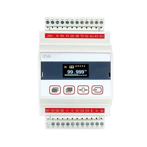 Rs485 Anti Interference Transmitter 4 20ma 0 10v Weighing Display