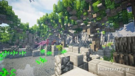 GLSL Shaders Mod 1 18 2 1 18 1 17 1 1 15 2 Realistic Graphics 7Minecraft