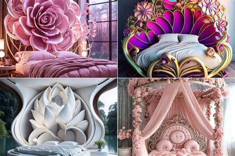 ۳۵ مدل تخت خواب طرح گل جدید ؛ به فانتزی ترین اتاق خواب خوش آمدید ماگرتا