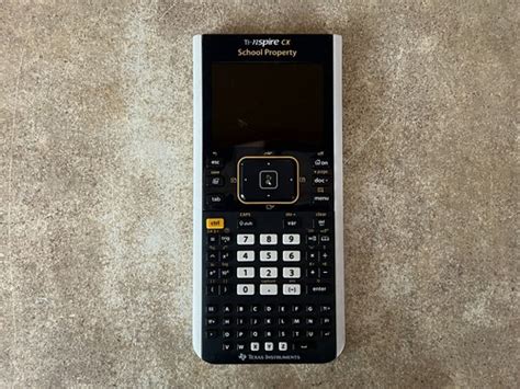 Texas Instruments Ti Nspire Cx School Property Edition Graphing Calculator Ebay