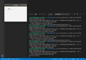 wxPython 中的按钮 Python 码农参考