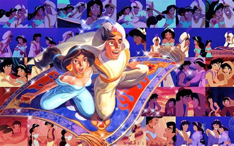 Disney Princess Jasmine And Aladdin