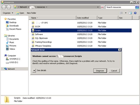 solved domain namespace in dfs has problems redirecting to server