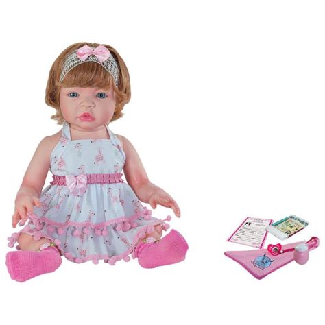 Boneca Reborn Doll Realist Kayla Com Acessórios