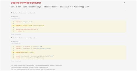 Doccodocco React Codesandbox