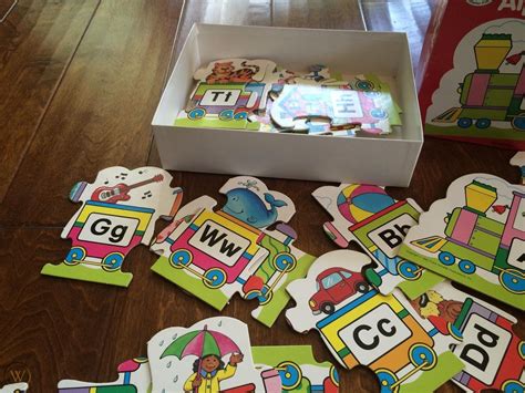 Alphabet Train Floor Puzzle Large Piece Puzzle 26 Pieces 1816780453