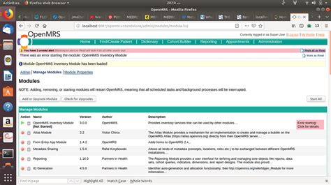 how do i install an openmrs add on implementing openmrs talk