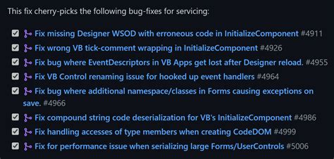 i am seeing lots of churn via github when anything in designer