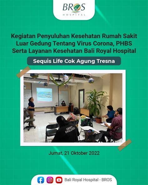 Pkrs Luar Gedung Sequis Life Cok Agung Tresna Bali Royal Hospital