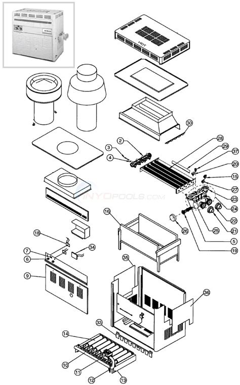 Minimax 100 Pool Heater Parts At Linda Siddiqui Blog