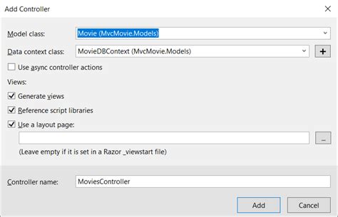 Entity Framework With Net Core MVC Code First