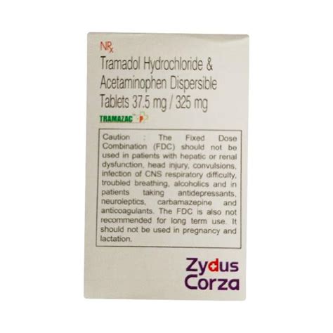 Tramazac P Tablet 10s Price Uses Side Effects And Substitutes Netmeds