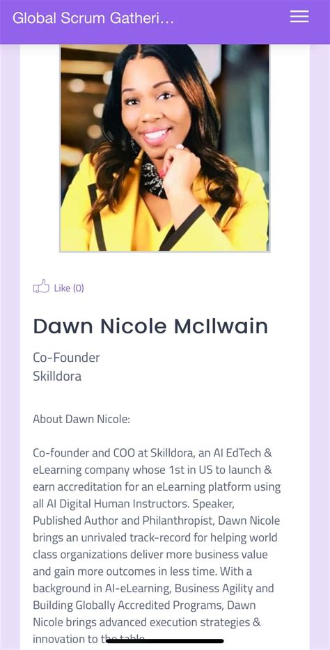 “dawn Nicole” Mcilwain On Linkedin Agile