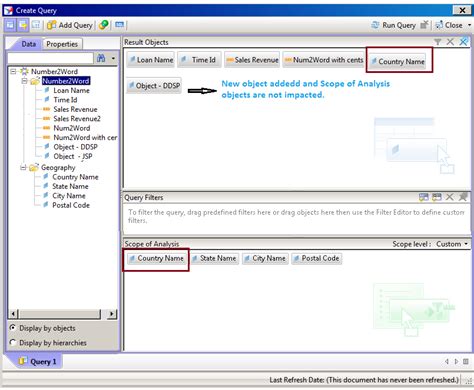 Scope Of Analysis Objects Are Disappearing Issue In Webi Report Dwbi