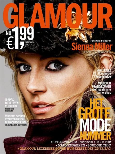 Sienna Miller Covers Glamour September 2013 Magspider Grote Vrouwen