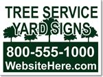Tree Service Yard Signs 100 Signs And Stakes 24x18